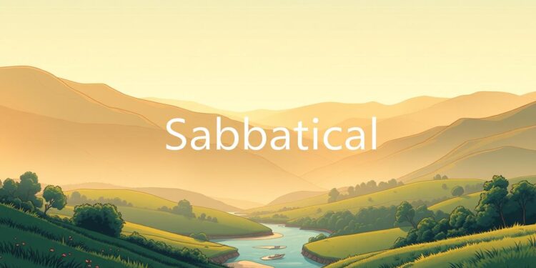 Sabbatical – Was ist das Sabbatical?