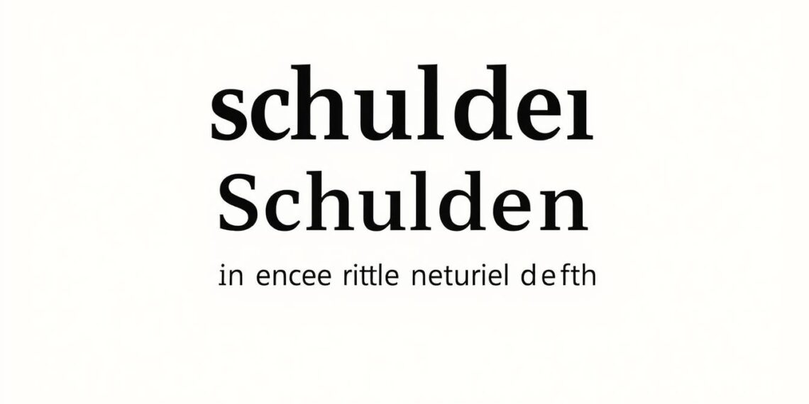 Schulden – Was sind Schulden?